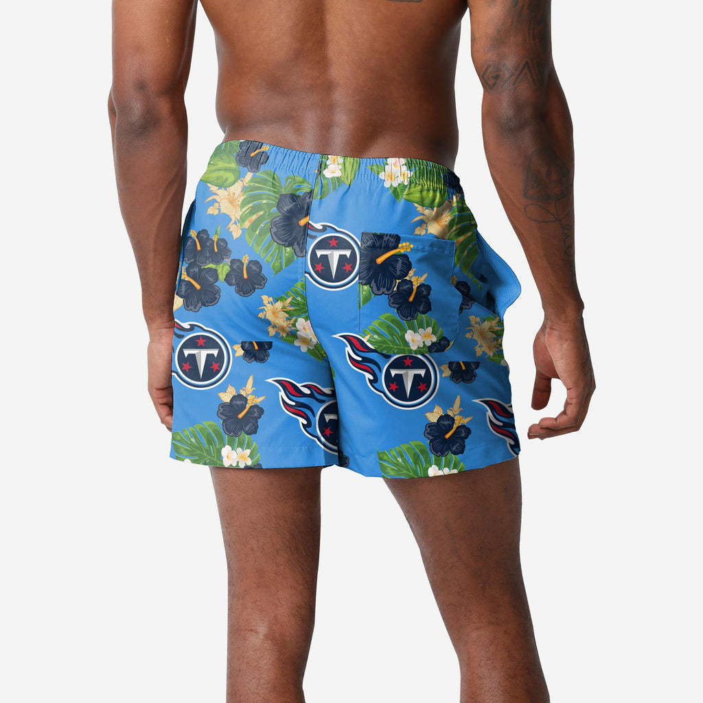 Tennessee Titans Floral Swimming Trunks FOCO