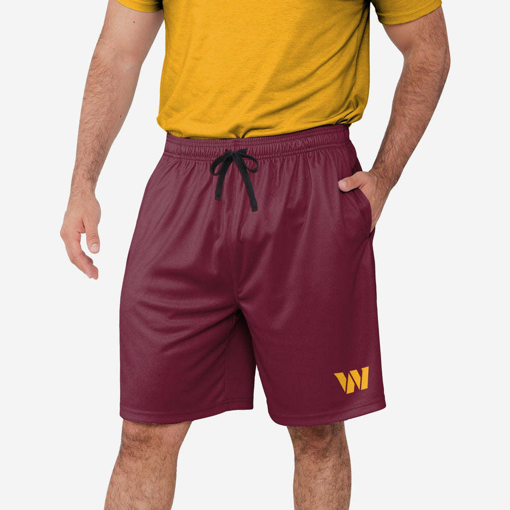 Washington Commanders Team Workout Training Shorts FOCO