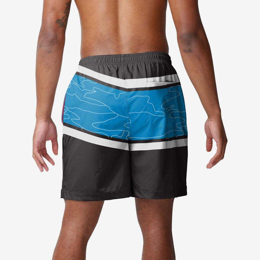Carolina Panthers Big Wordmark Swimming Trunks FOCO