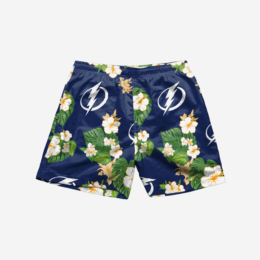 Tampa Bay Lightning Floral Swimming Trunks FOCO