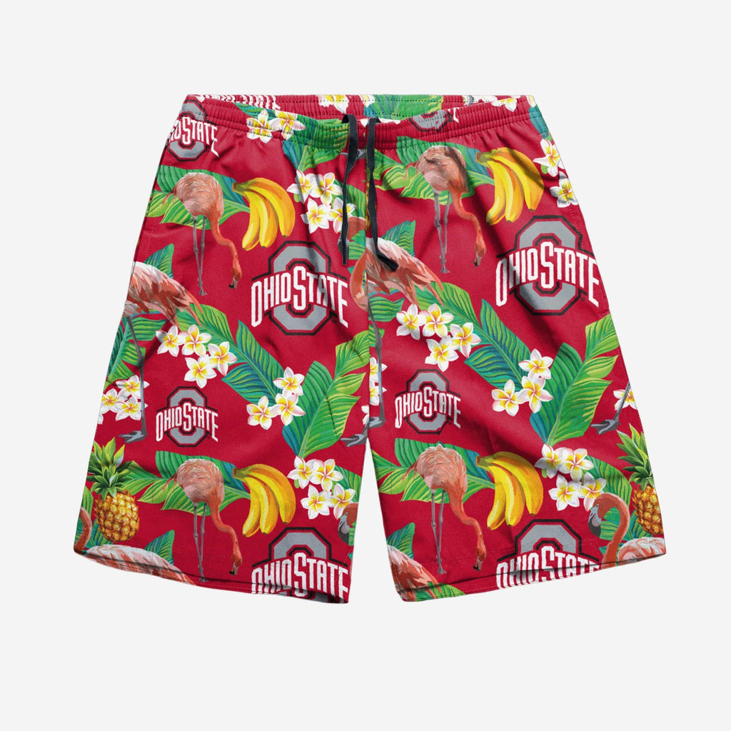 Ohio State Buckeyes Floral Shorts FOCO