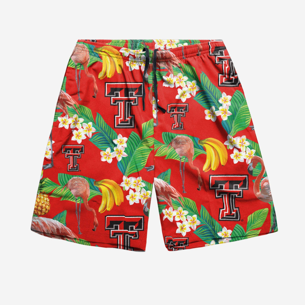 Texas Tech Red Raiders Floral Shorts FOCO
