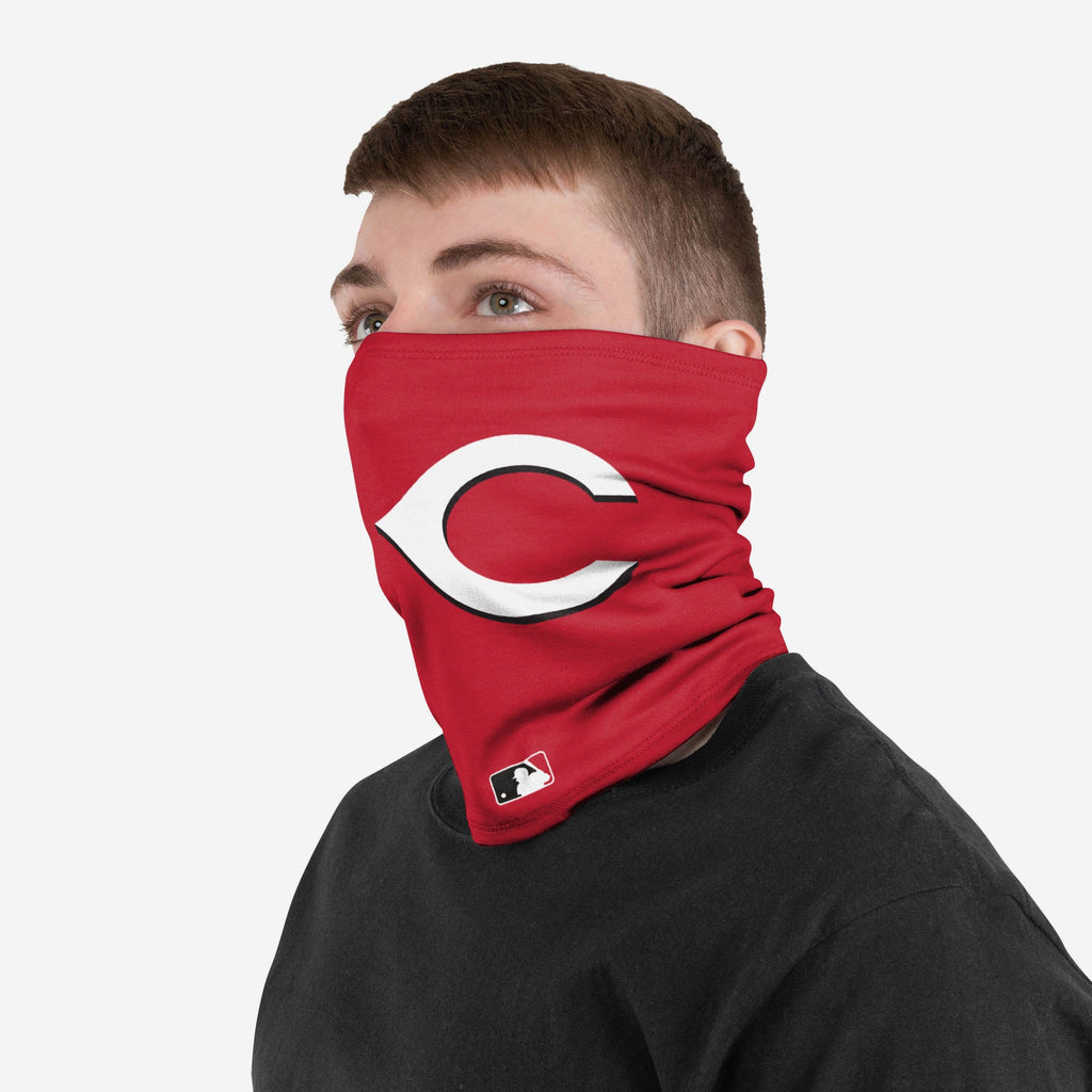 Cincinnati Reds On-Field Red UV Gaiter Scarf FOCO