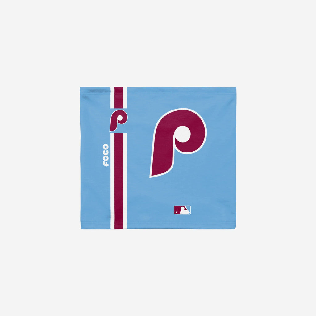 Philadelphia Phillies On-Field Baby Blue UV Gaiter Scarf FOCO