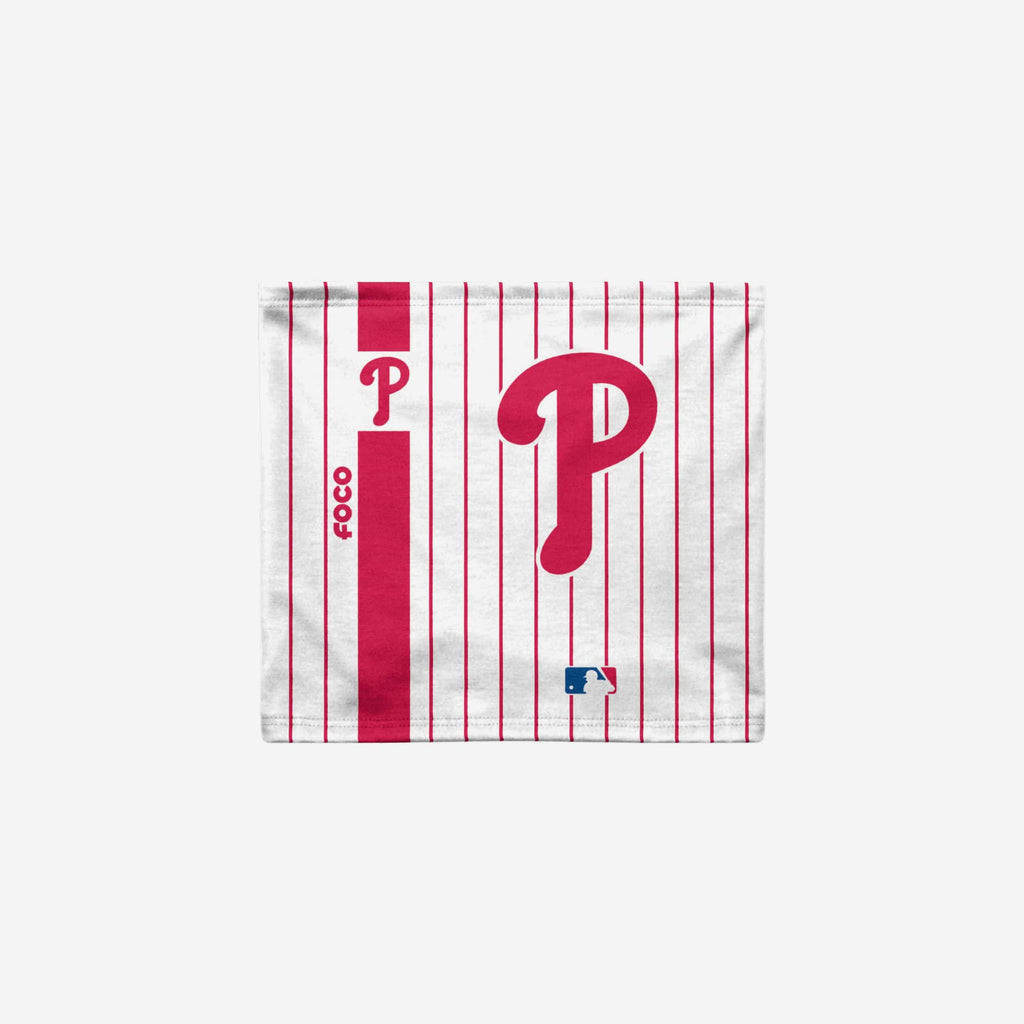 Philadelphia Phillies On-Field Pinstripe UV Gaiter Scarf FOCO