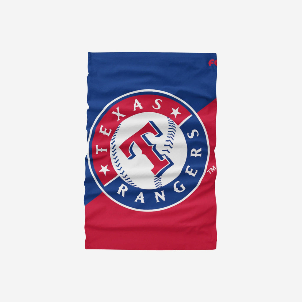Texas Rangers Big Logo Gaiter Scarf FOCO