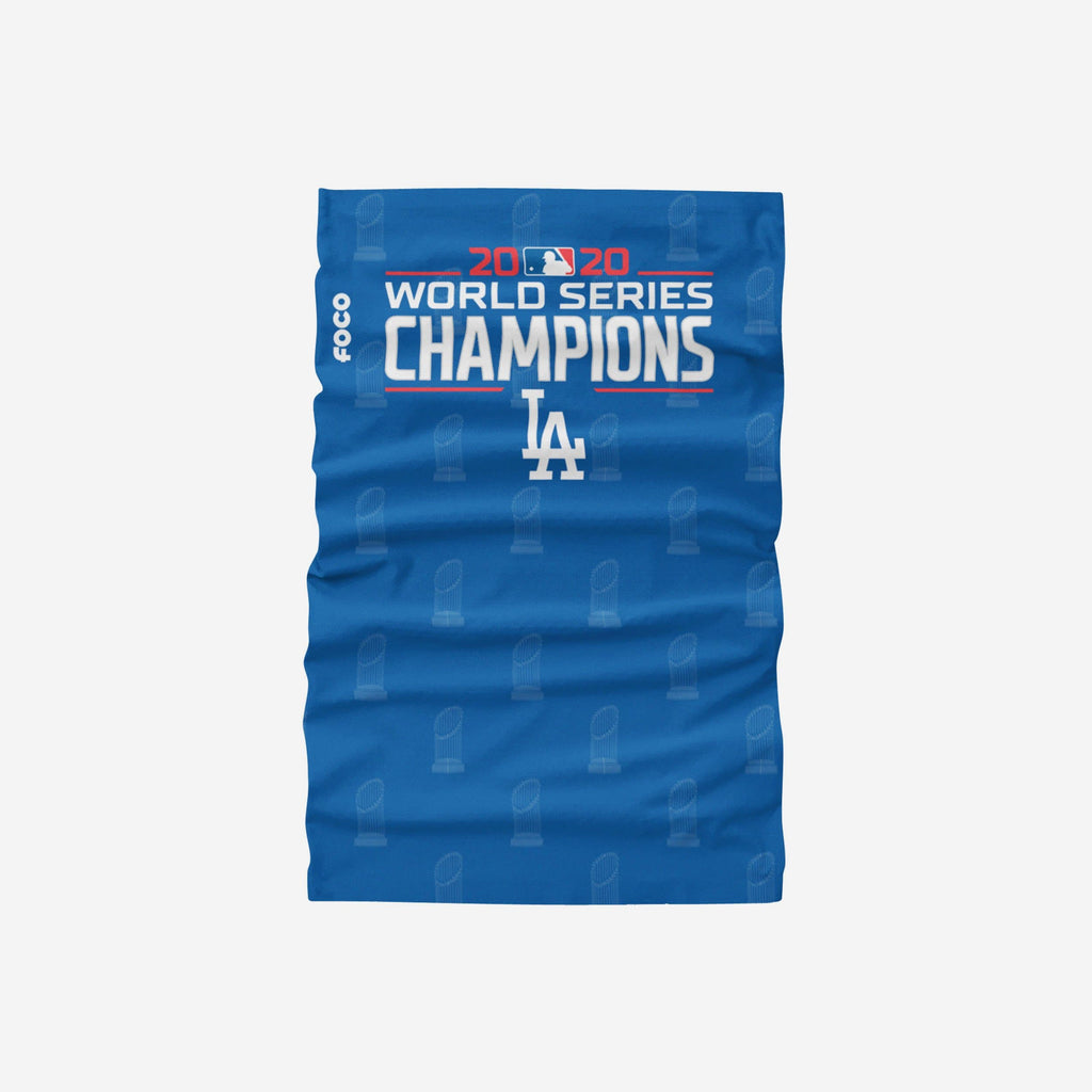 Los Angeles Dodgers 2020 World Series Champions Gaiter Scarf FOCO