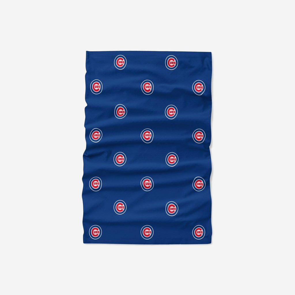 Chicago Cubs Mini Print Logo Gaiter Scarf FOCO