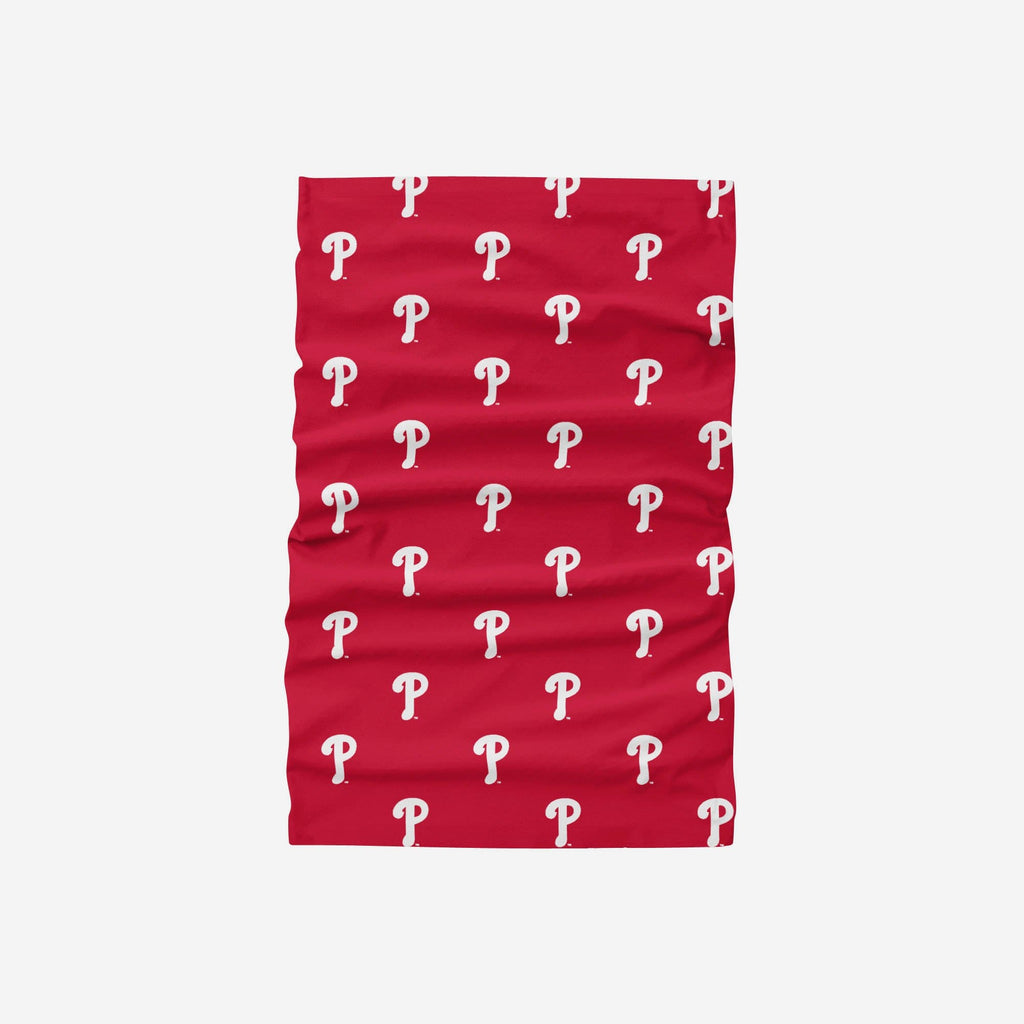 Philadelphia Phillies Mini Print Logo Gaiter Scarf FOCO