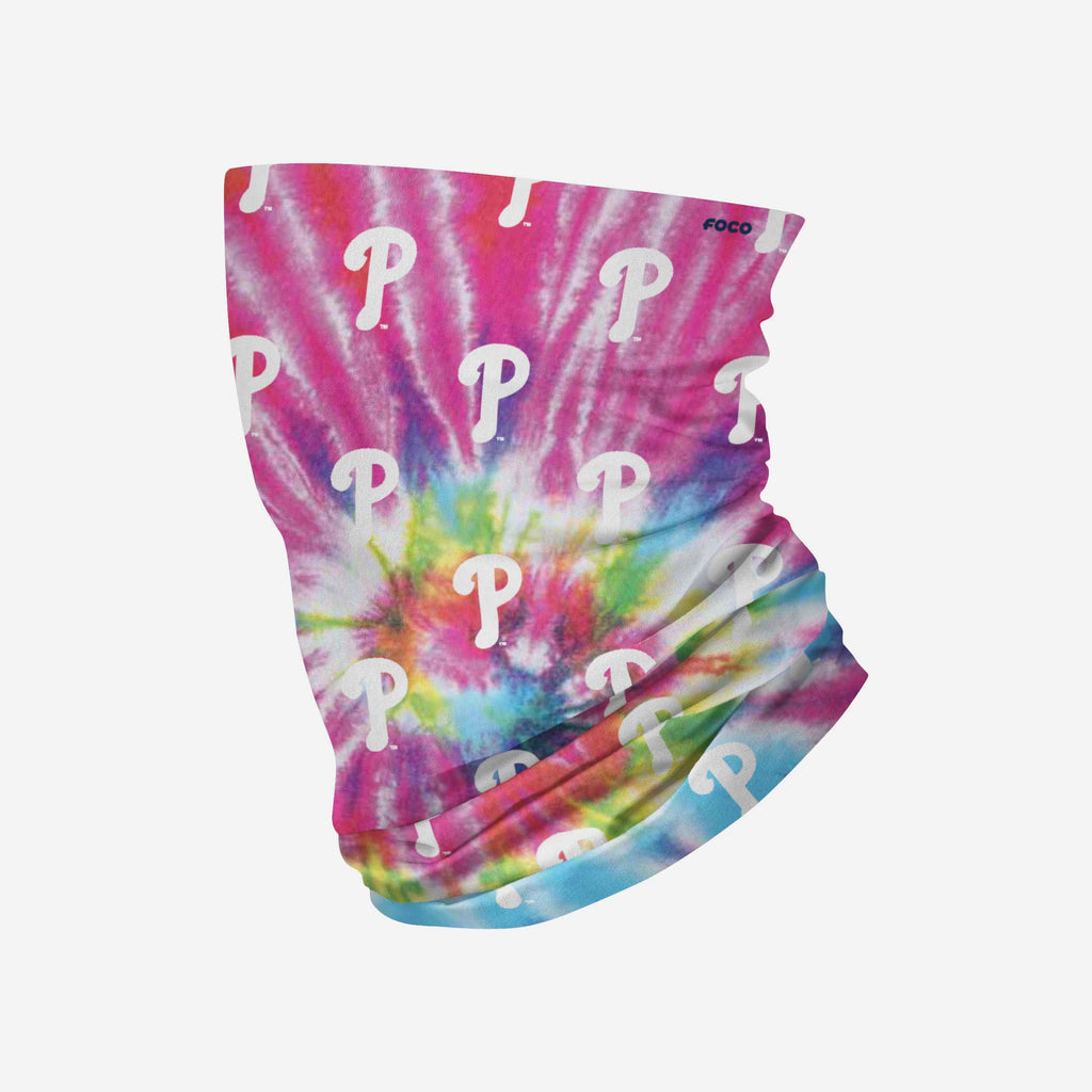 Philadelphia Phillies Pastel Tie-Dye Gaiter Scarf FOCO