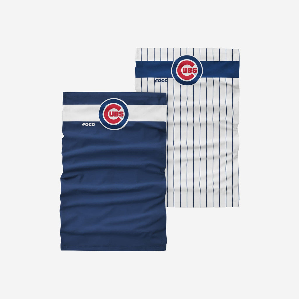 Chicago Cubs Stitched 2 Pack Gaiter Scarf FOCO