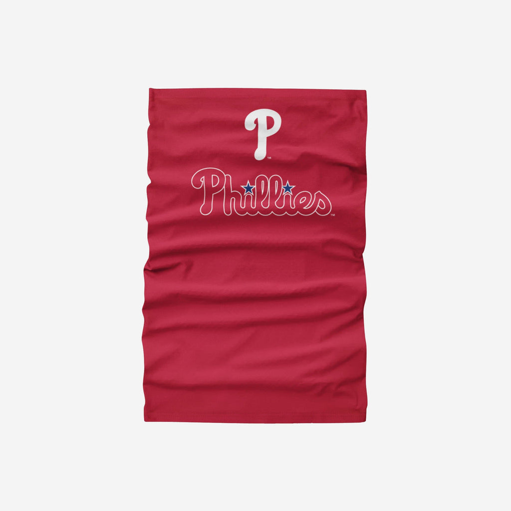 Philadelphia Phillies Team Logo Stitched Gaiter Scarf FOCO