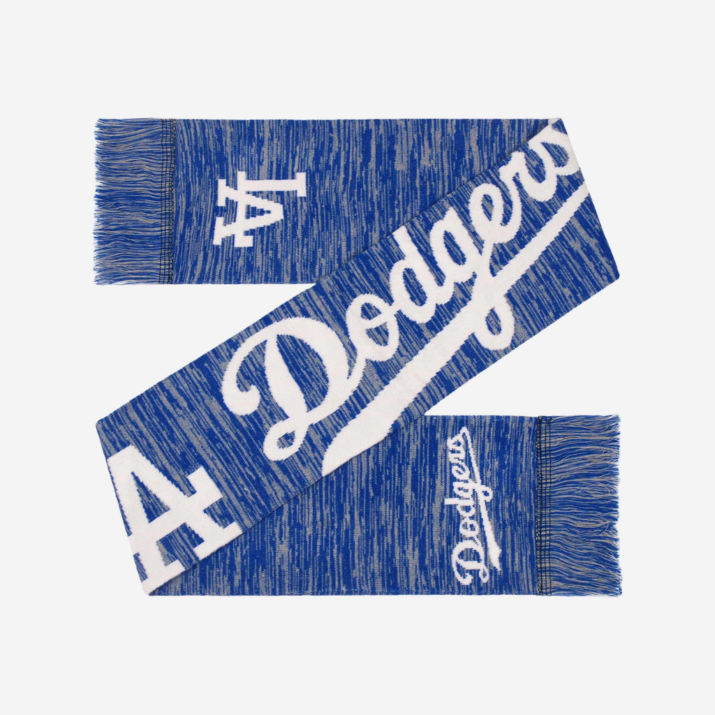 Los Angeles Dodgers Wordmark Big Logo Colorblend Scarf FOCO