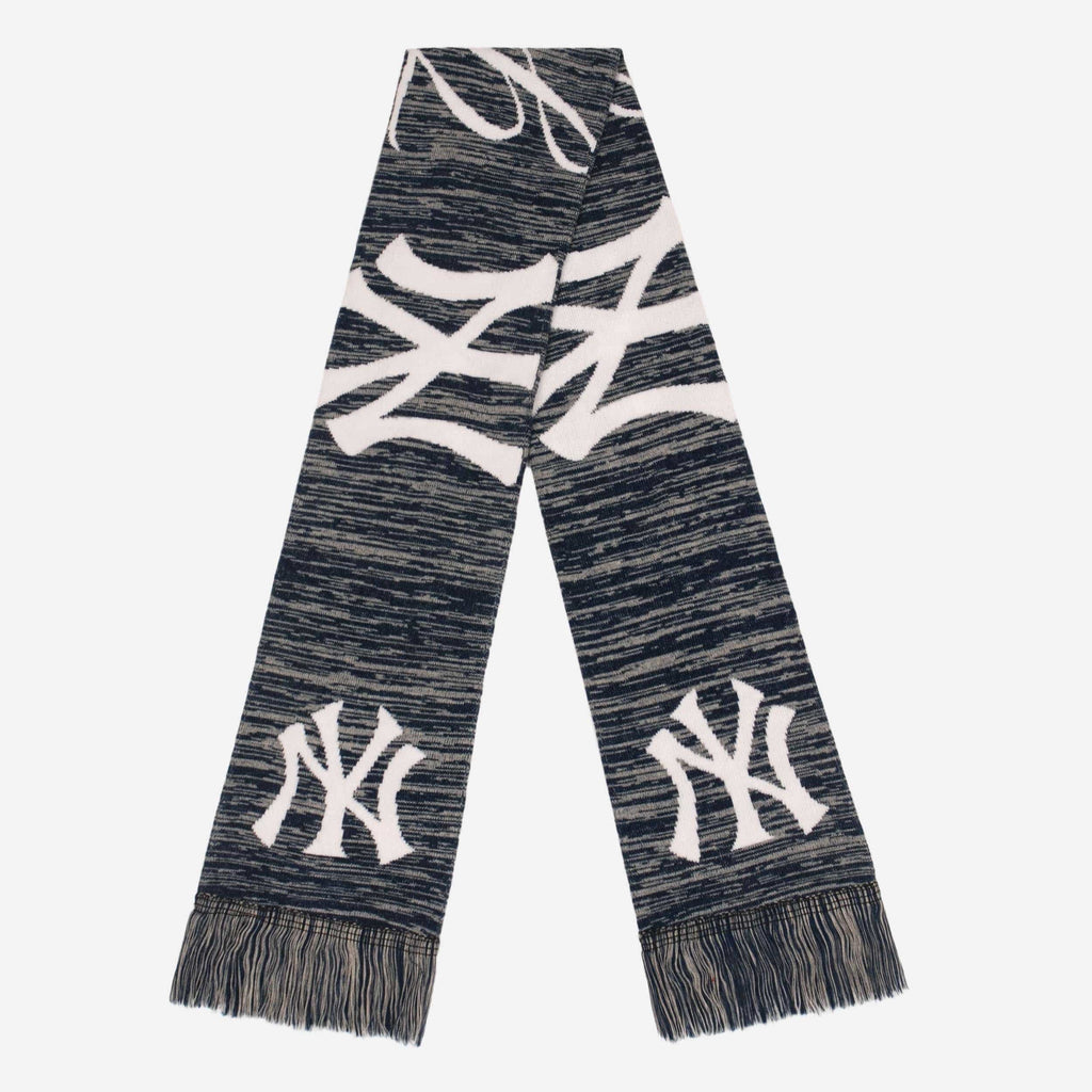 New York Yankees Wordmark Big Logo Colorblend Scarf FOCO
