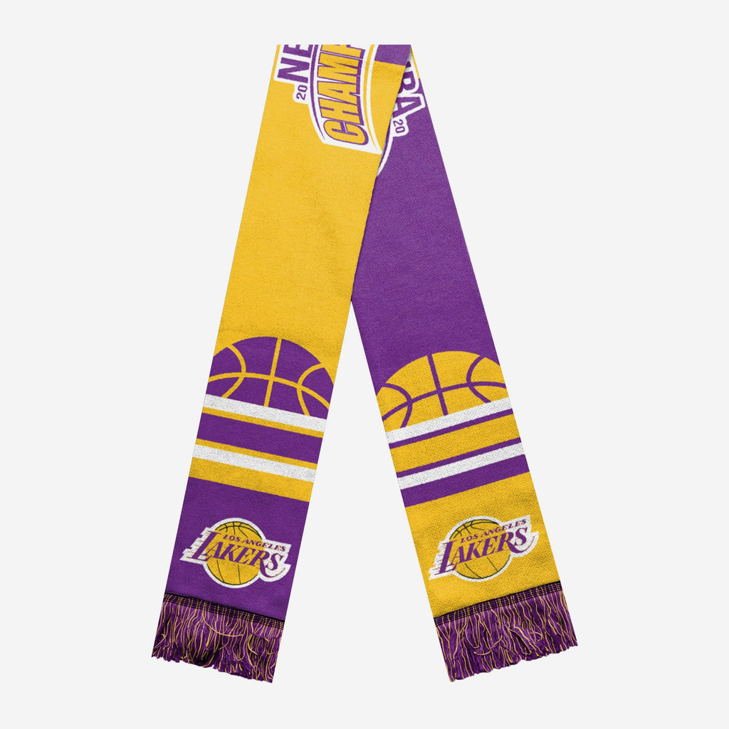 Los Angeles Lakers 2020 NBA Champions Acrylic Scarf FOCO