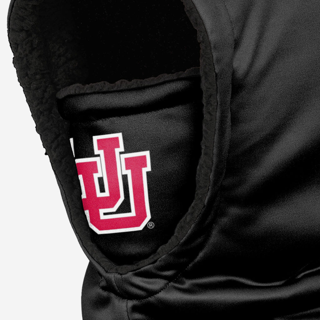 Utah Utes Black Hooded Gaiter FOCO