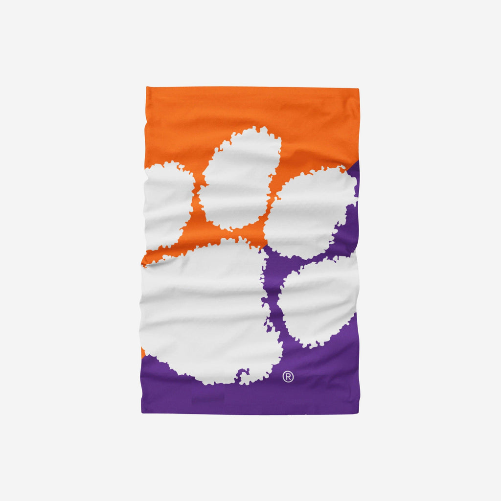 Clemson Tigers Big Logo Gaiter Scarf FOCO