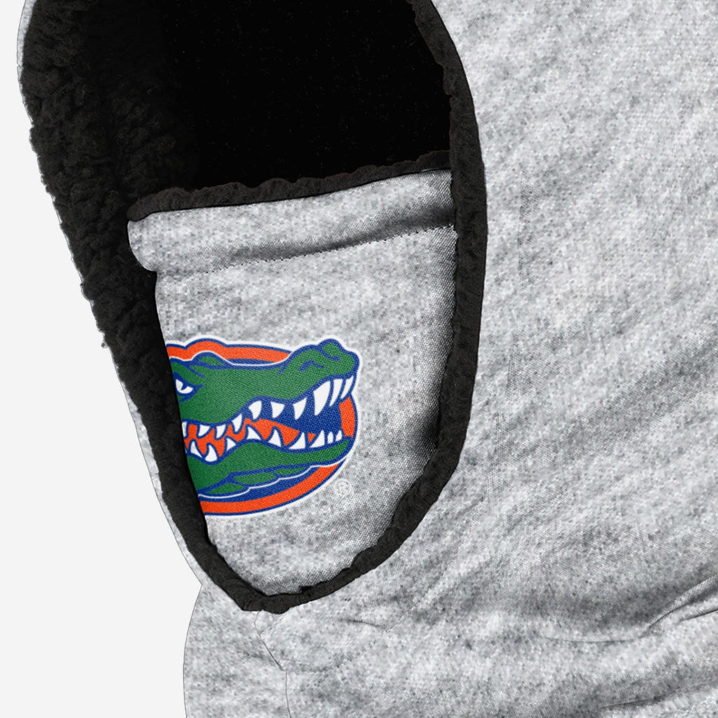 Florida Gators Heather Grey Big Logo Hooded Gaiter FOCO
