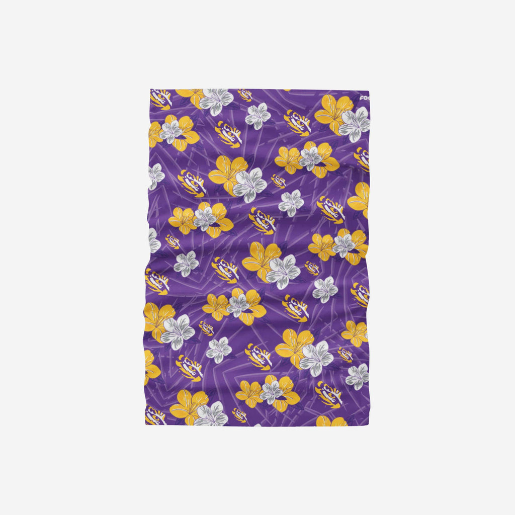 LSU Tigers Hibiscus Gaiter Scarf FOCO