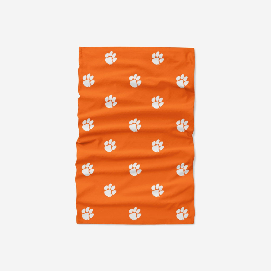 Clemson Tigers Mini Print Logo Gaiter Scarf FOCO