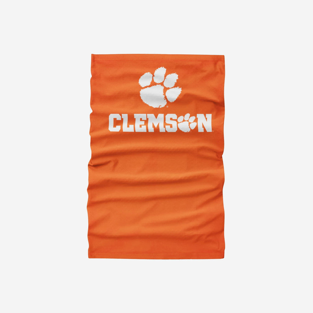 Clemson Tigers Team Logo Stitched Gaiter Scarf FOCO
