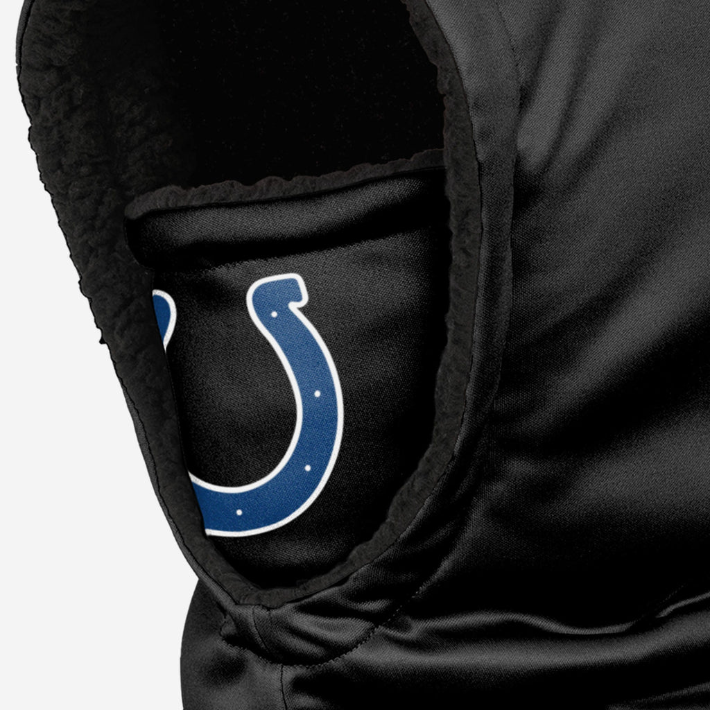 Indianapolis Colts Black Hooded Gaiter FOCO