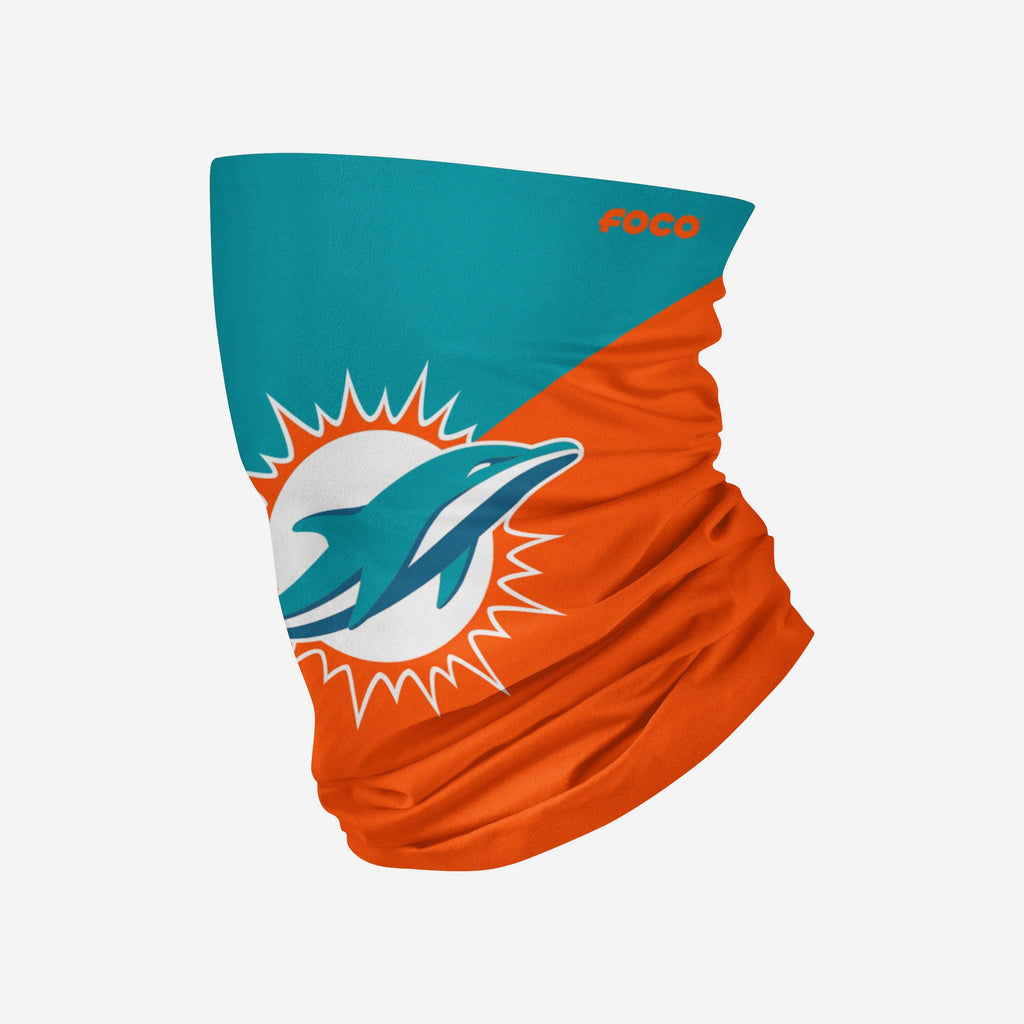 Miami Dolphins Big Logo Gaiter Scarf FOCO