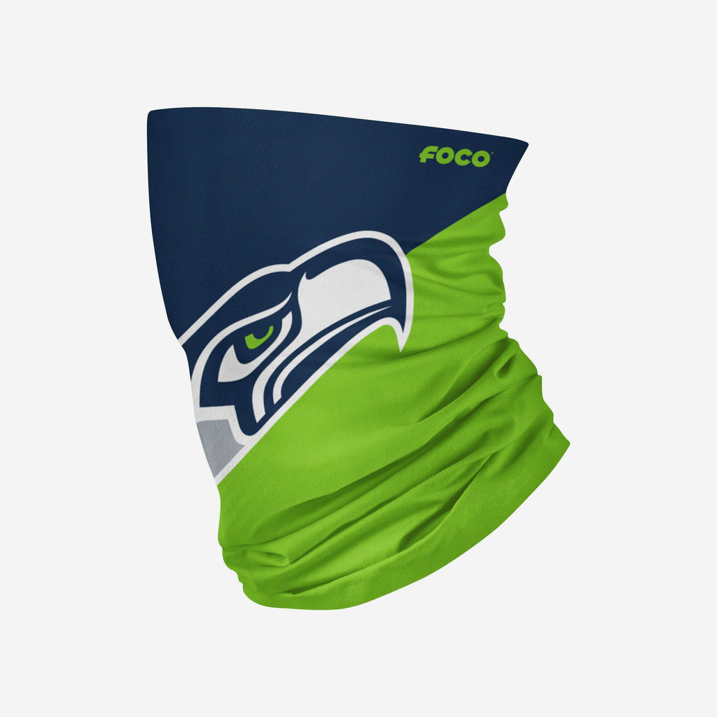 Seattle Seahawks Big Logo Gaiter Scarf FOCO
