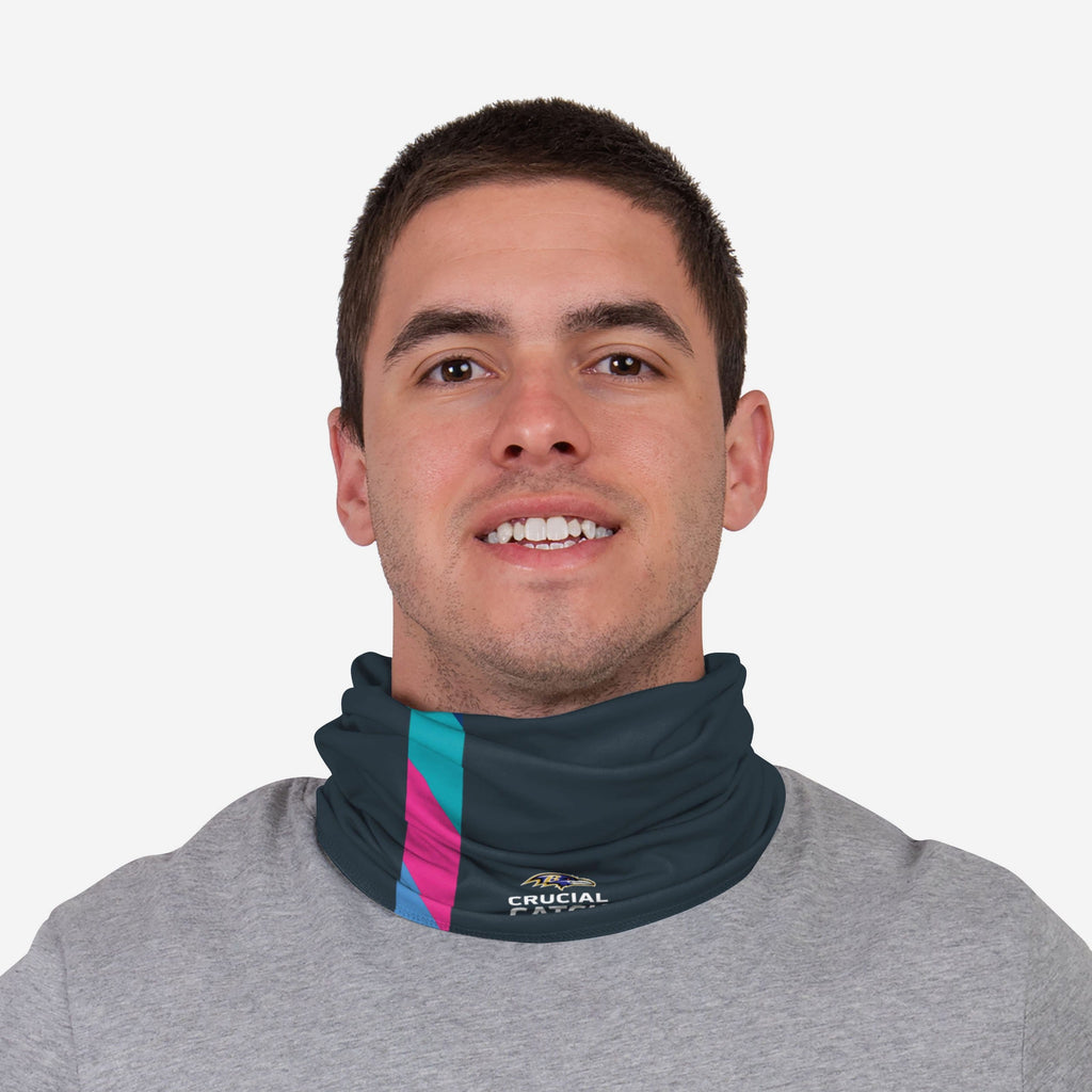 Baltimore Ravens Crucial Catch Gaiter Scarf FOCO