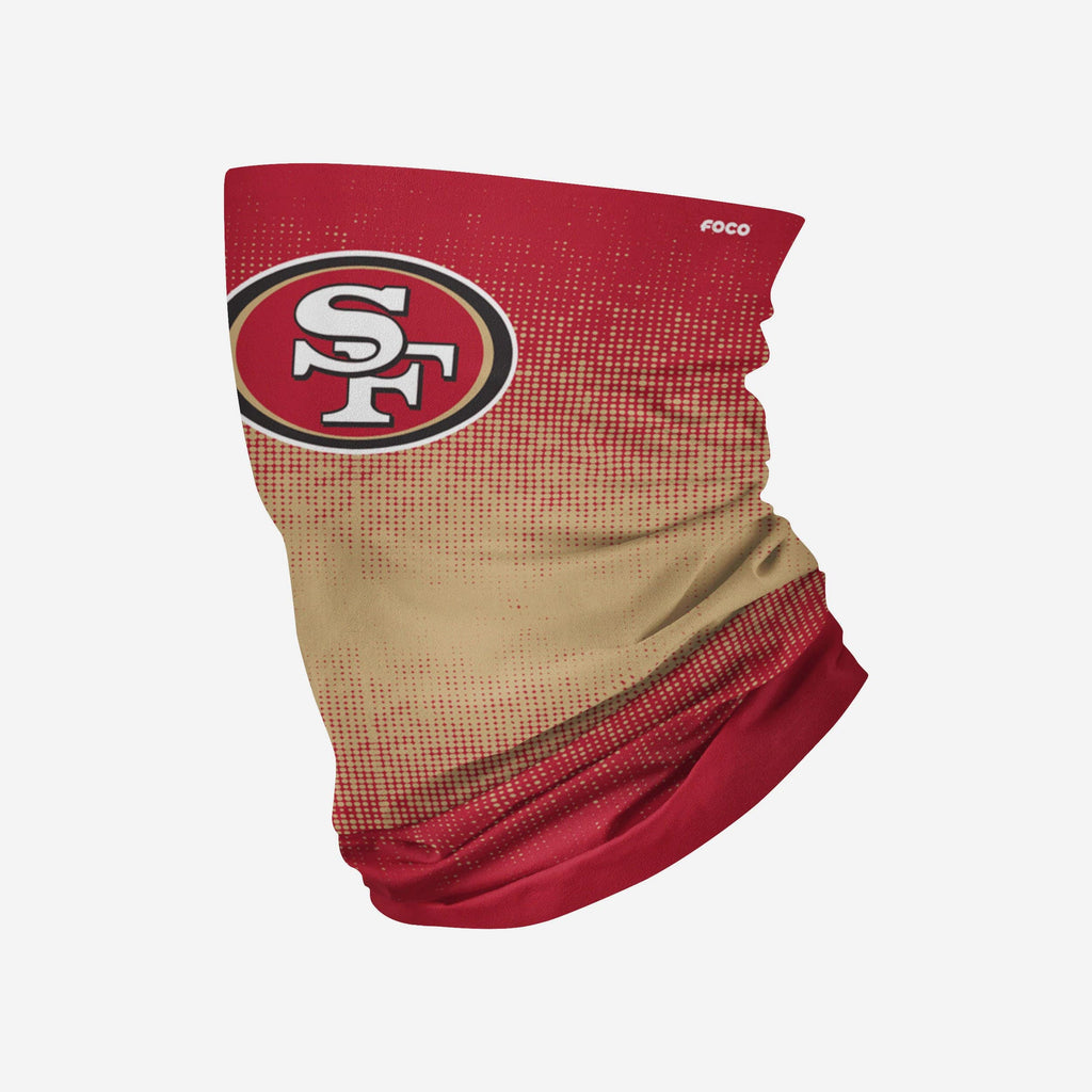 San Francisco 49ers Reversible Camo Gradient Gaiter Scarf FOCO