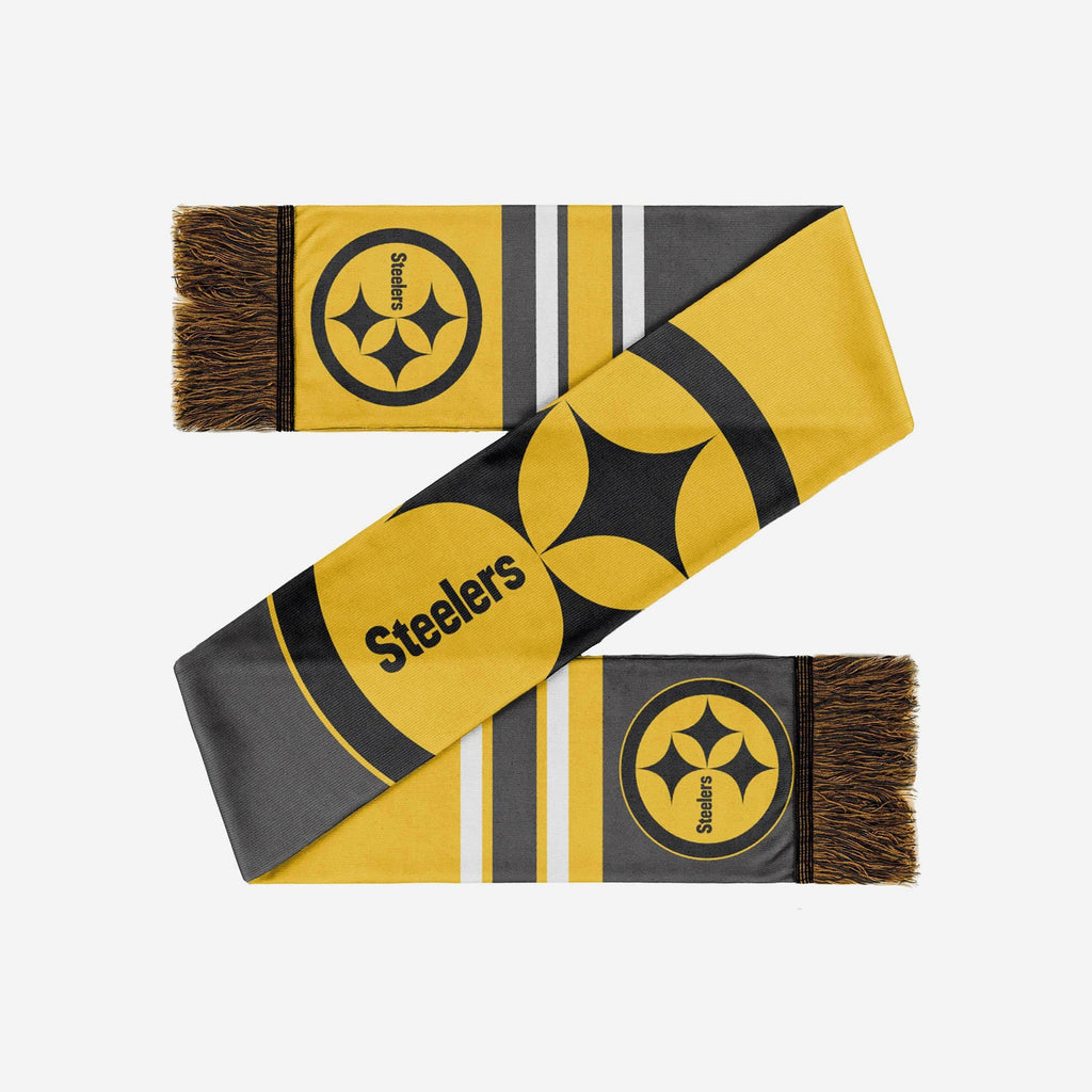 Pittsburgh Steelers Colorblock Scarf FOCO