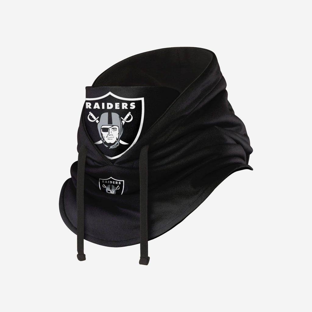 Las Vegas Raiders Drawstring Hooded Gaiter FOCO