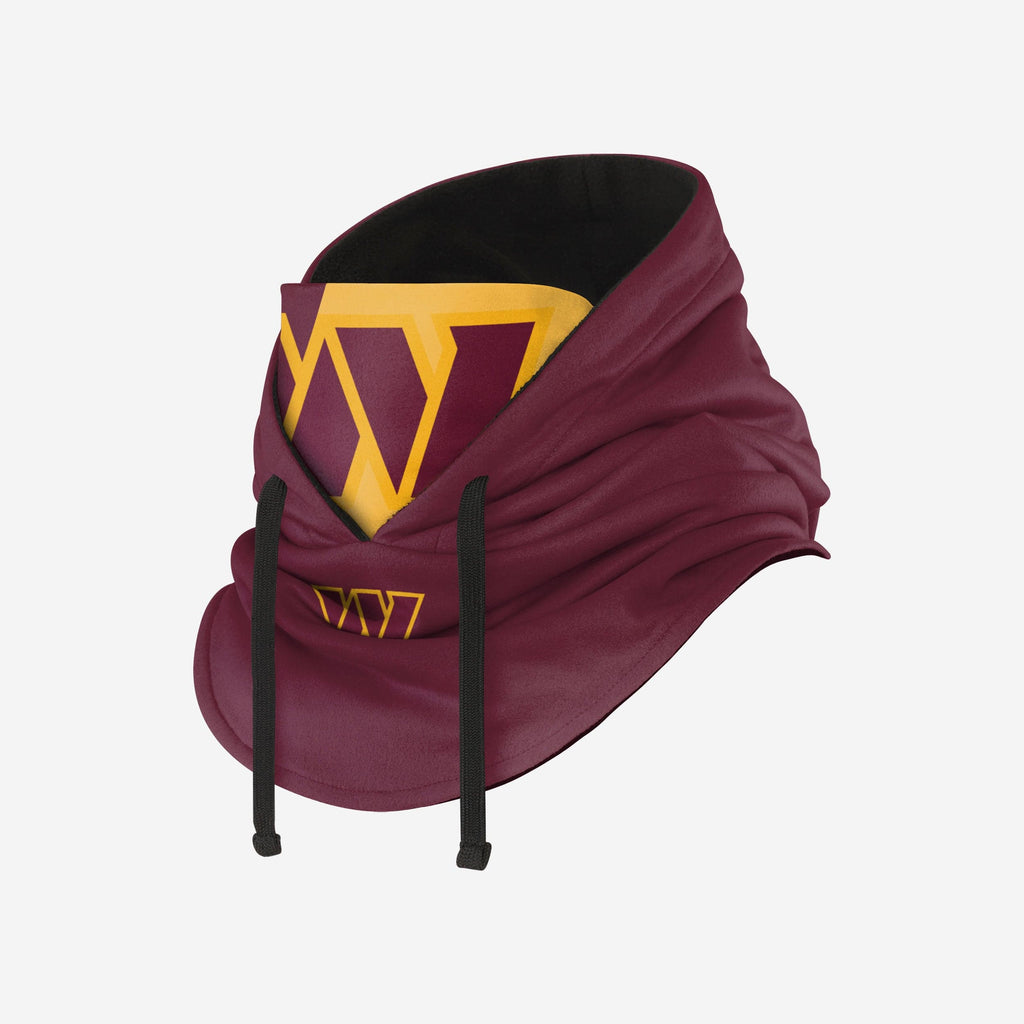 Washington Commanders Drawstring Hooded Gaiter FOCO