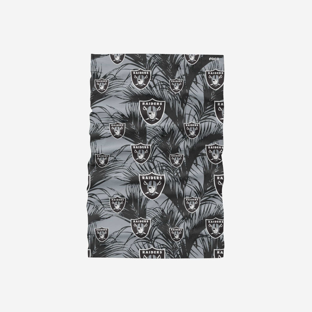 Las Vegas Raiders Floral UV Gaiter Scarf FOCO
