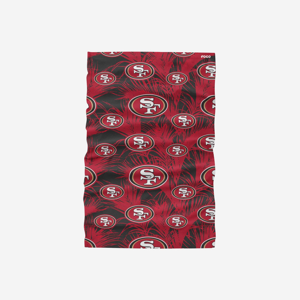San Francisco 49ers Floral UV Gaiter Scarf FOCO