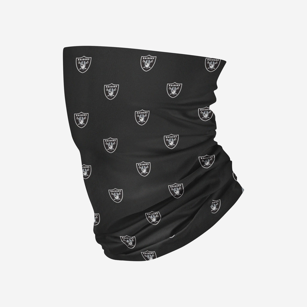 Las Vegas Raiders Mini Print Logo Gaiter Scarf FOCO