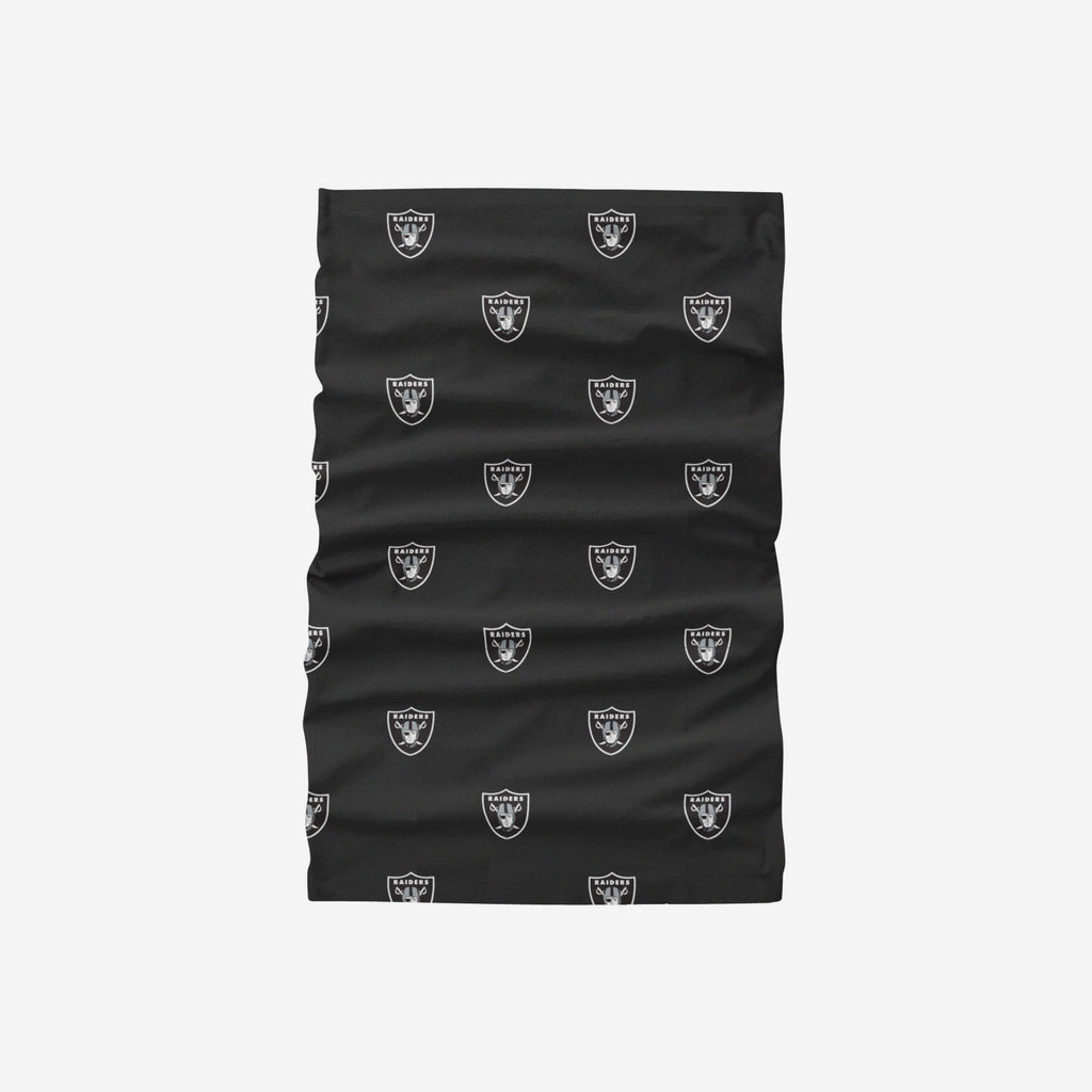 Las Vegas Raiders Mini Print Logo Gaiter Scarf FOCO