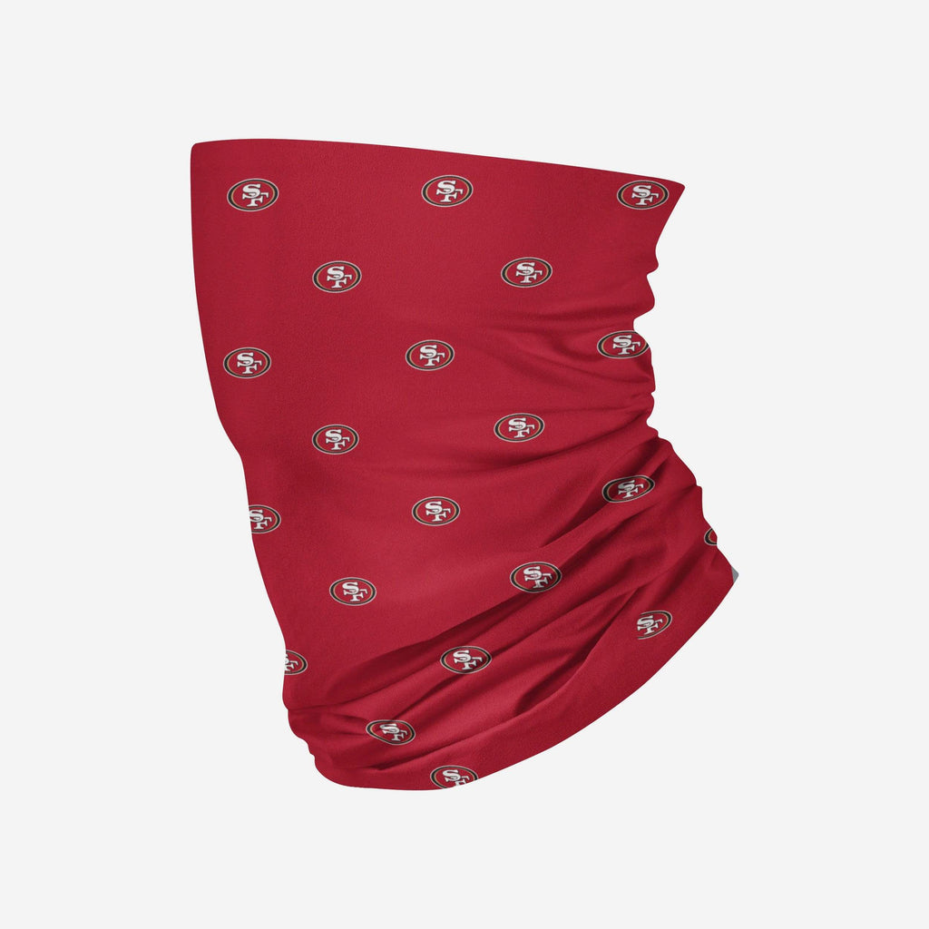San Francisco 49ers Mini Print Logo Gaiter Scarf FOCO