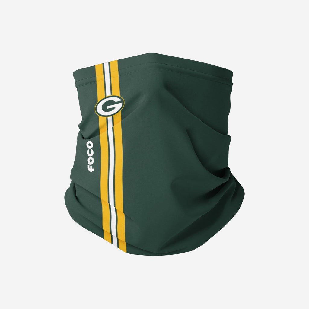 Green Bay Packers On-Field Sideline Gaiter Scarf FOCO