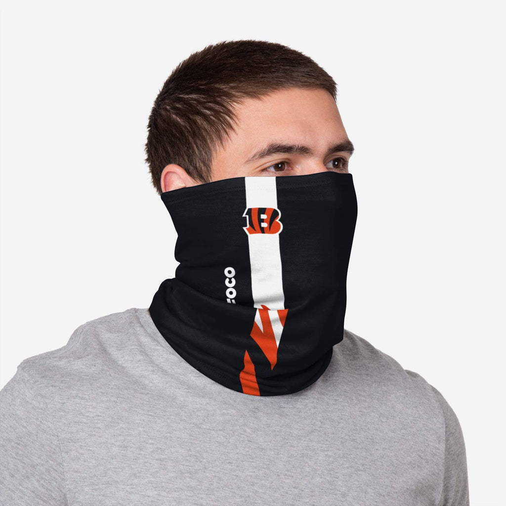 Cincinnati Bengals On-Field Sideline Logo Gaiter Scarf FOCO