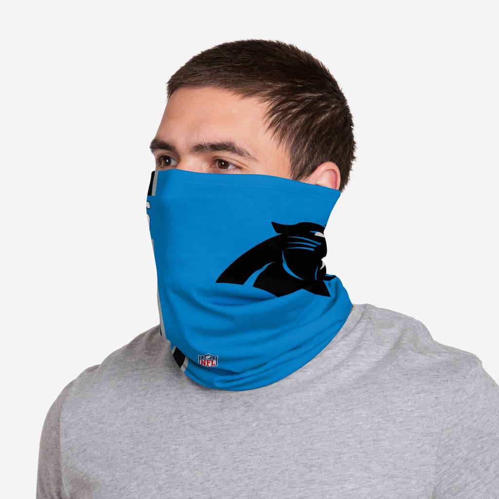 Phillip Walker Carolina Panthers On-Field Sideline Logo Gaiter Scarf FOCO