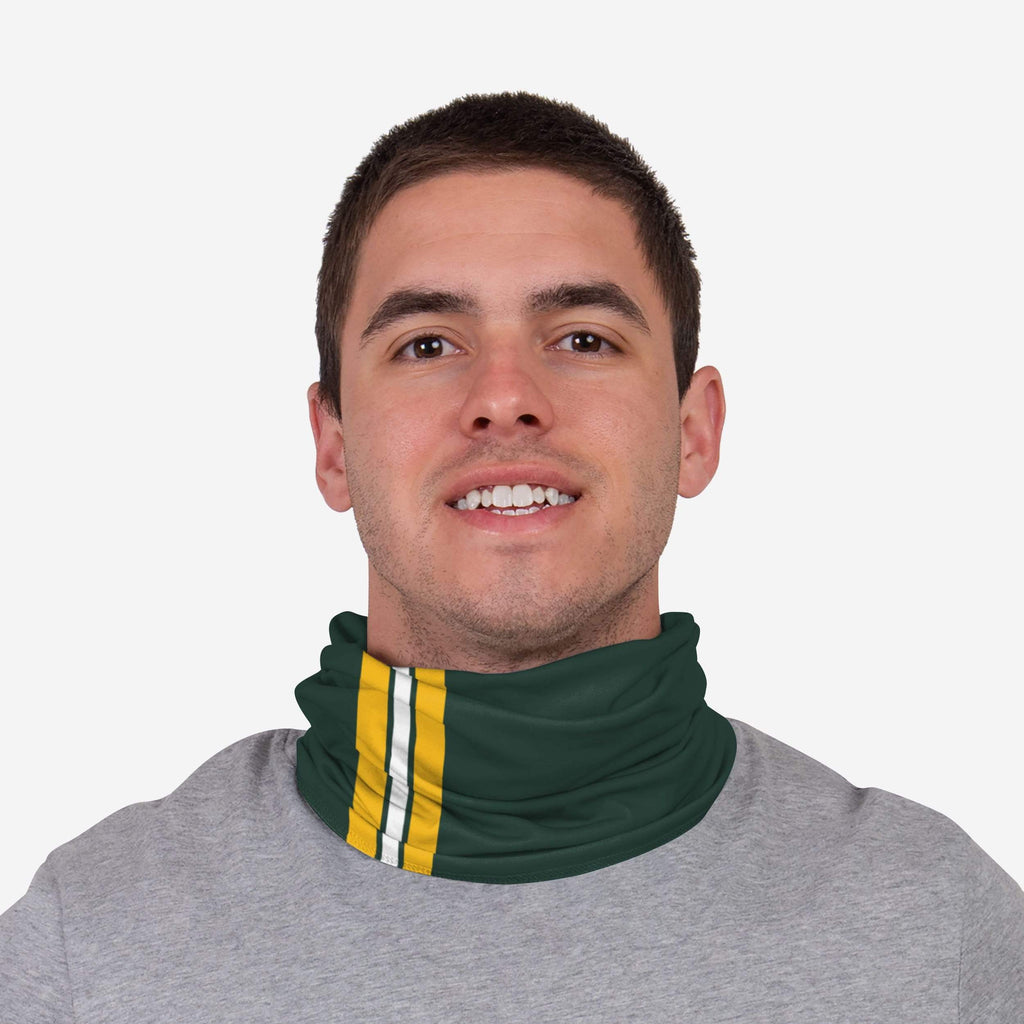 Green Bay Packers On-Field Sideline Logo Gaiter Scarf FOCO