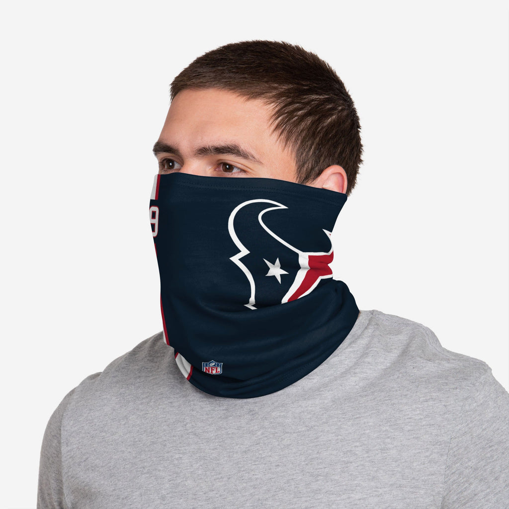 JJ Watt Houston Texans On-Field Sideline Logo Gaiter Scarf FOCO