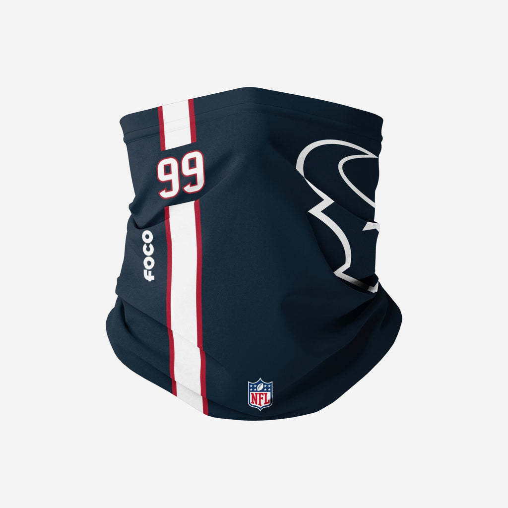 JJ Watt Houston Texans On-Field Sideline Logo Gaiter Scarf FOCO