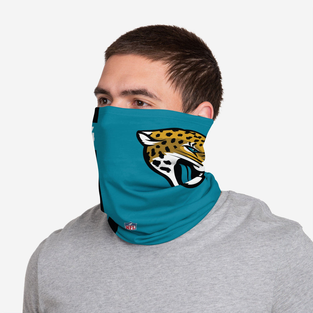 Josh Lambo Jacksonville Jaguars On-Field Sideline Logo Gaiter Scarf FOCO