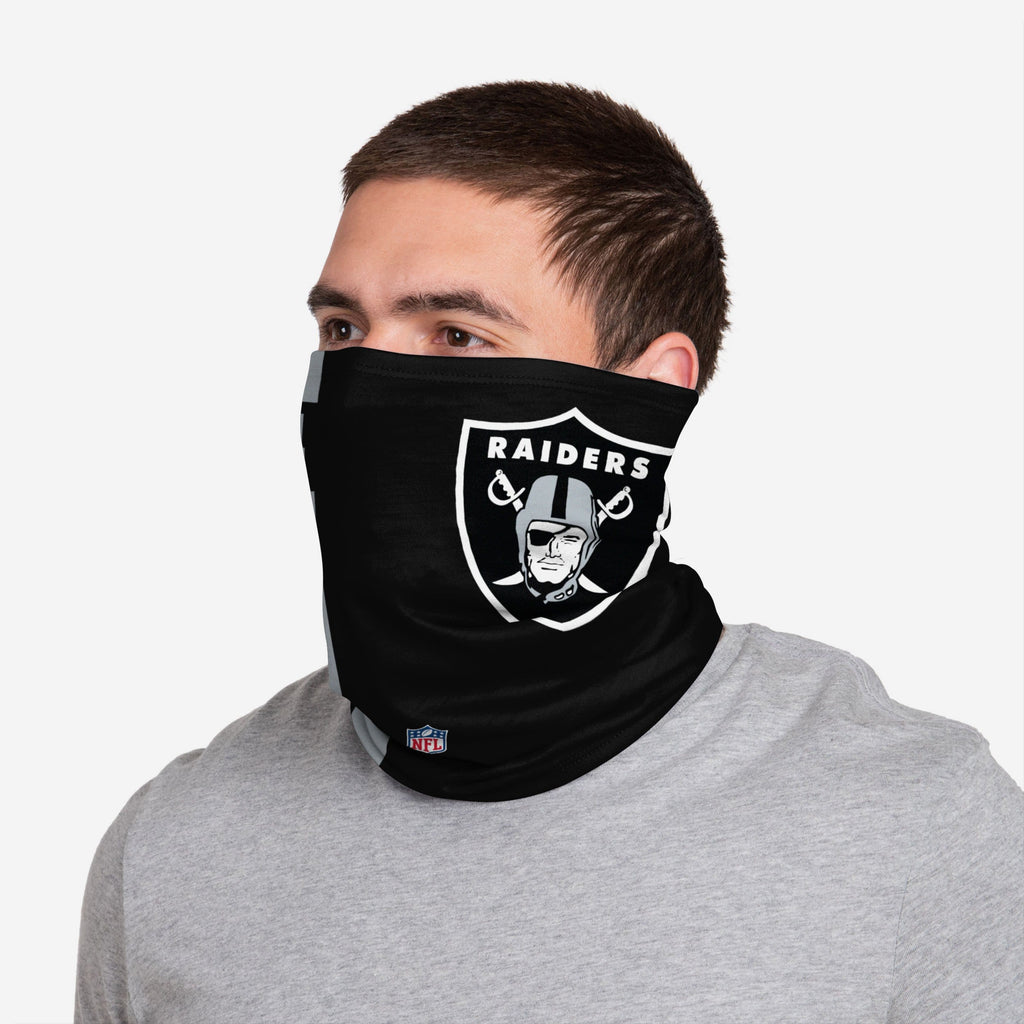 Derek Carr Las Vegas Raiders On-Field Sideline Logo Gaiter Scarf FOCO