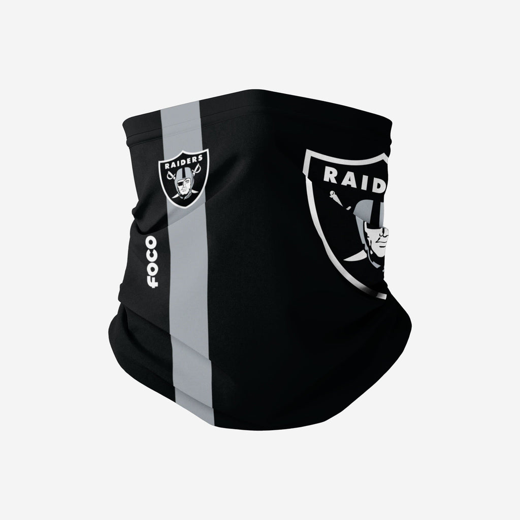 Las Vegas Raiders On-Field Sideline Logo Gaiter Scarf FOCO