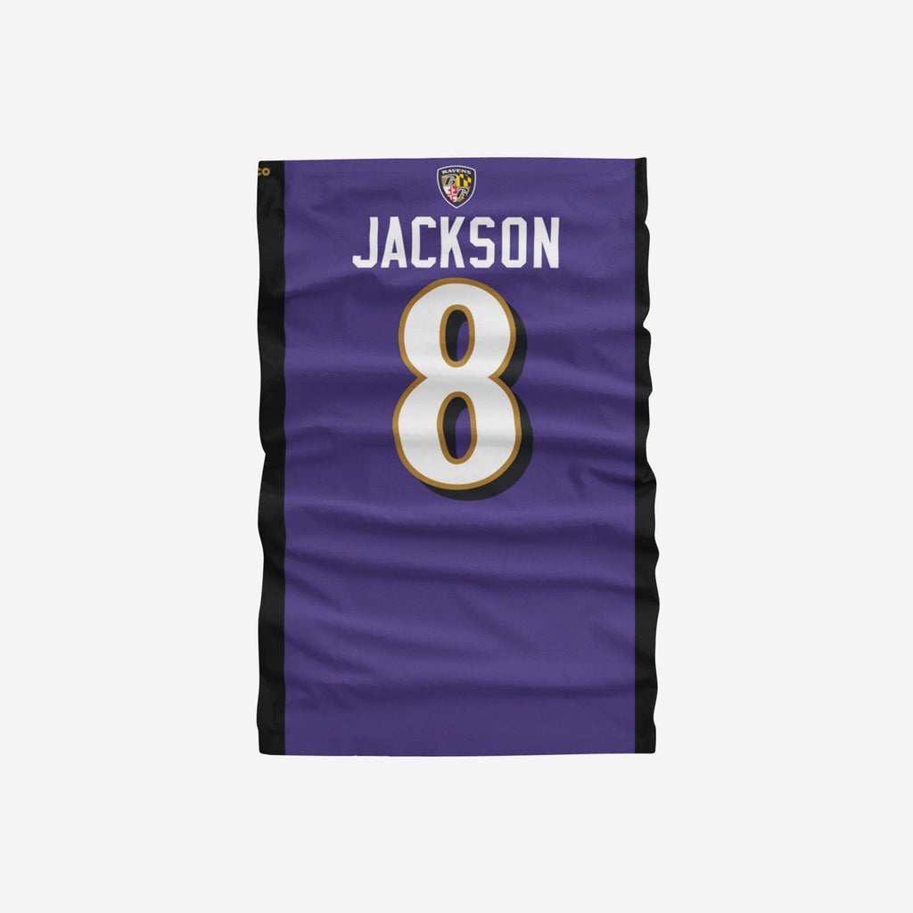 Lamar Jackson Baltimore Ravens Gaiter Scarf FOCO