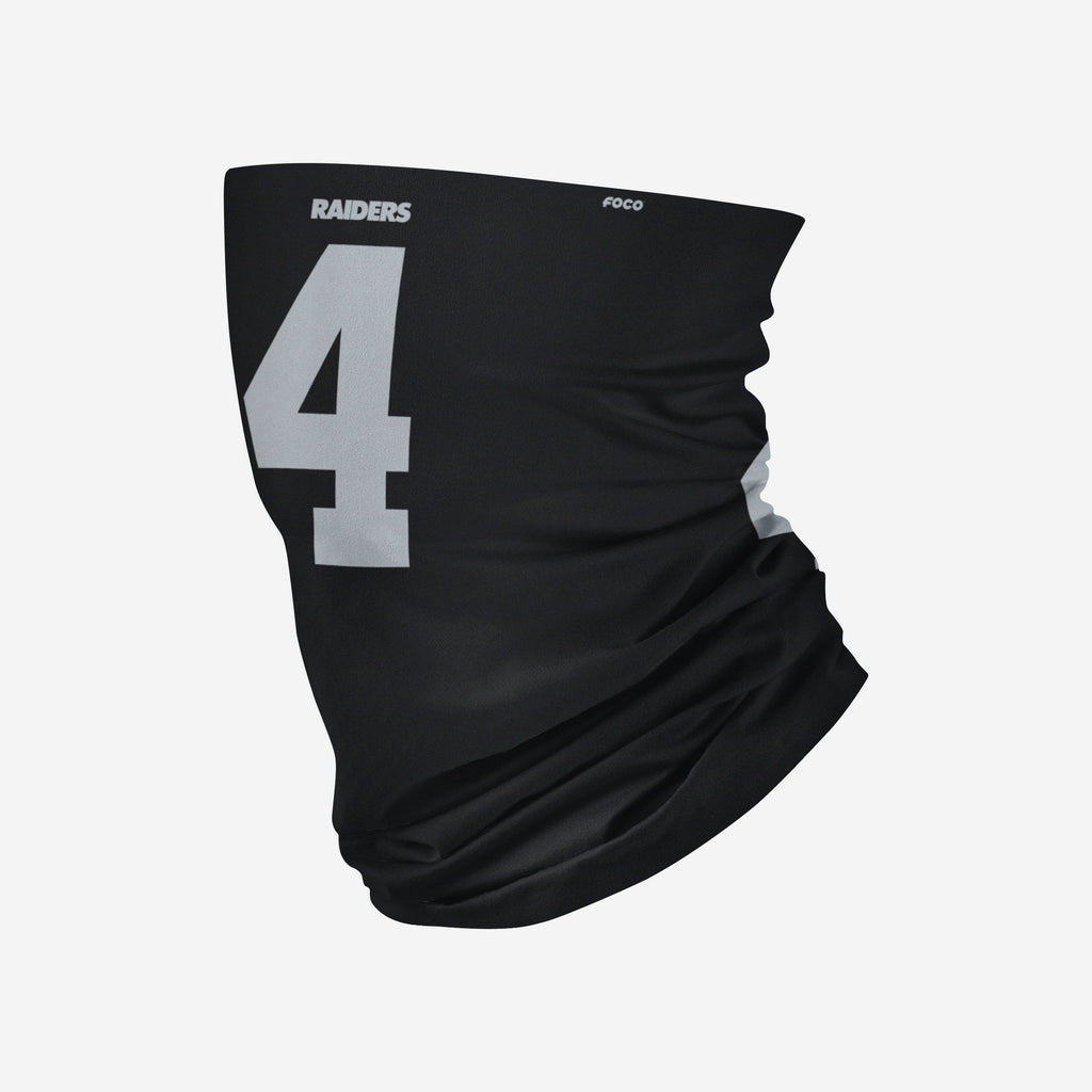 Derek Carr Las Vegas Raiders Gaiter Scarf FOCO