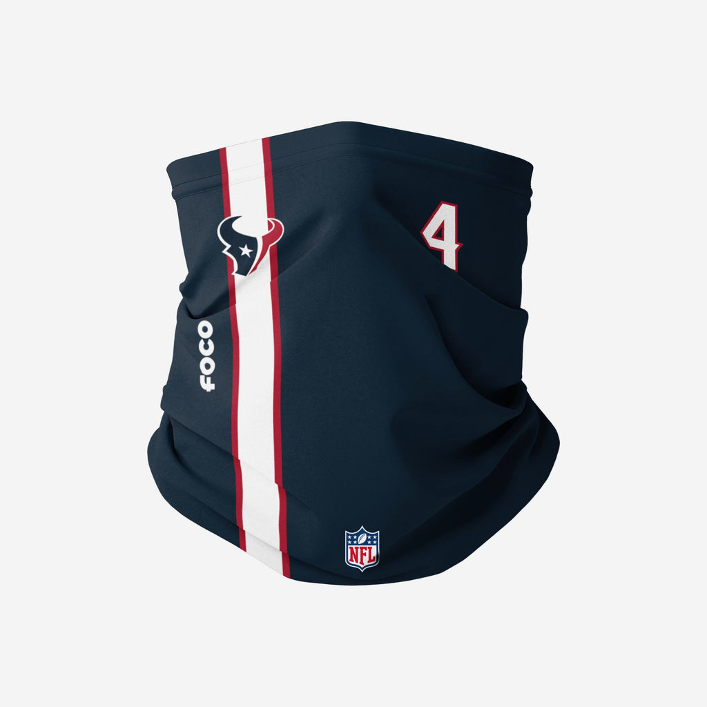 Deshaun Watson Houston Texans On-Field Sideline Gaiter Scarf FOCO